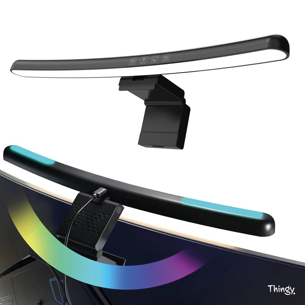 Monitor Lamp Curved RGB | Thingy Products